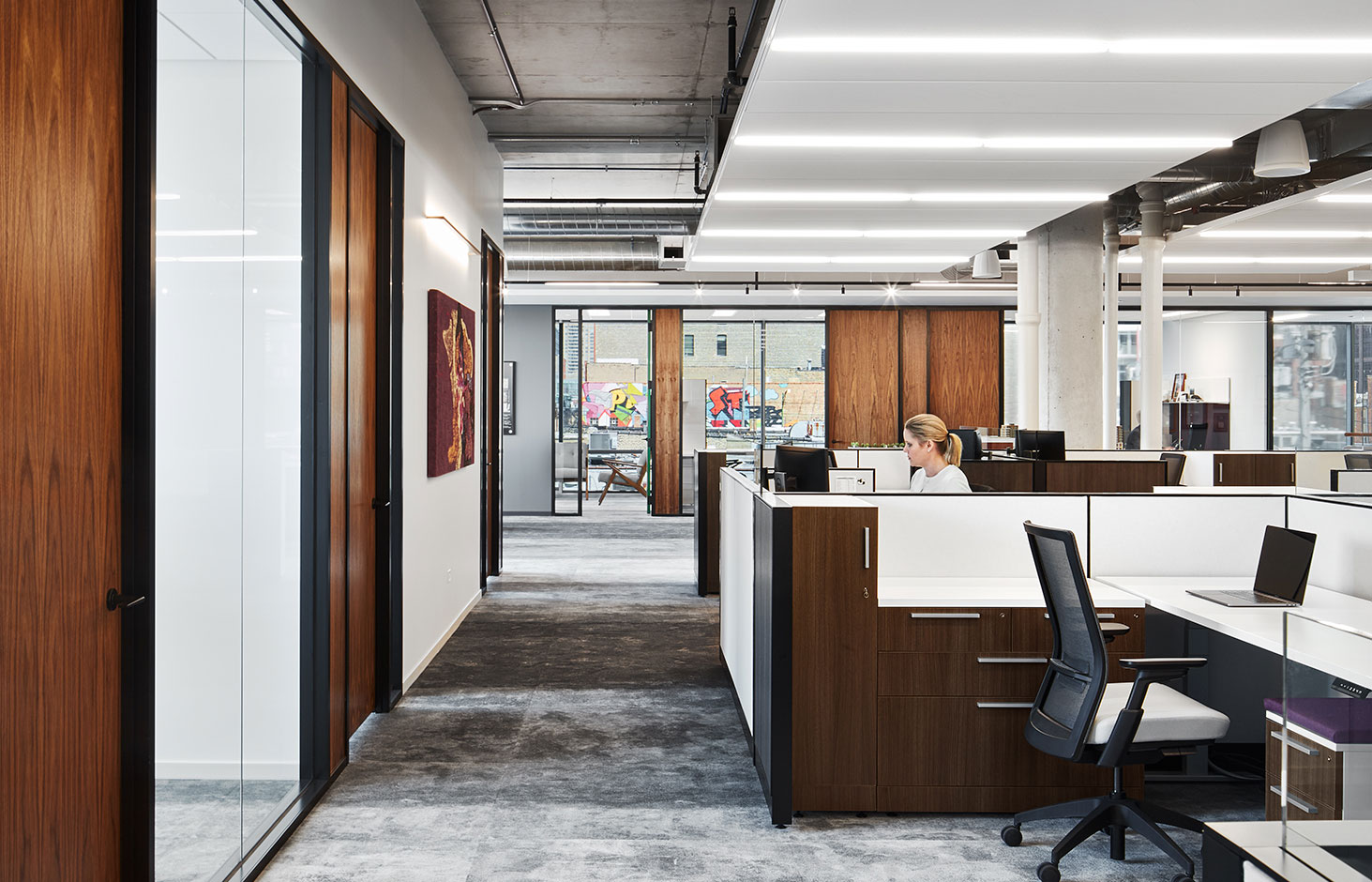 McCaffery Office Buildout in Chicago, IL (McCaffery) | W.E. O'Neil ...