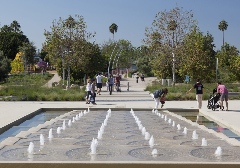 Tongva Park and Genser Town Square in Santa Monica, CA (City of Santa ...