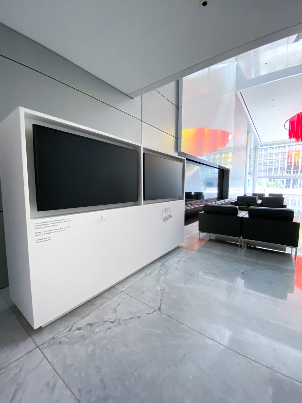 Creative Artists Agency Lobby Renovation in Los Angeles , CA (Creative ...