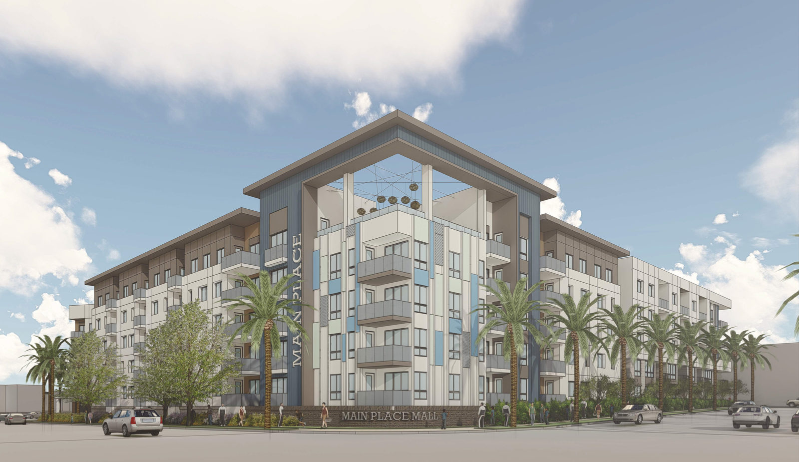 Paloma at MainPlace in Santa Ana, CA (Lowe Enterprises) | W.E. O'Neil ...