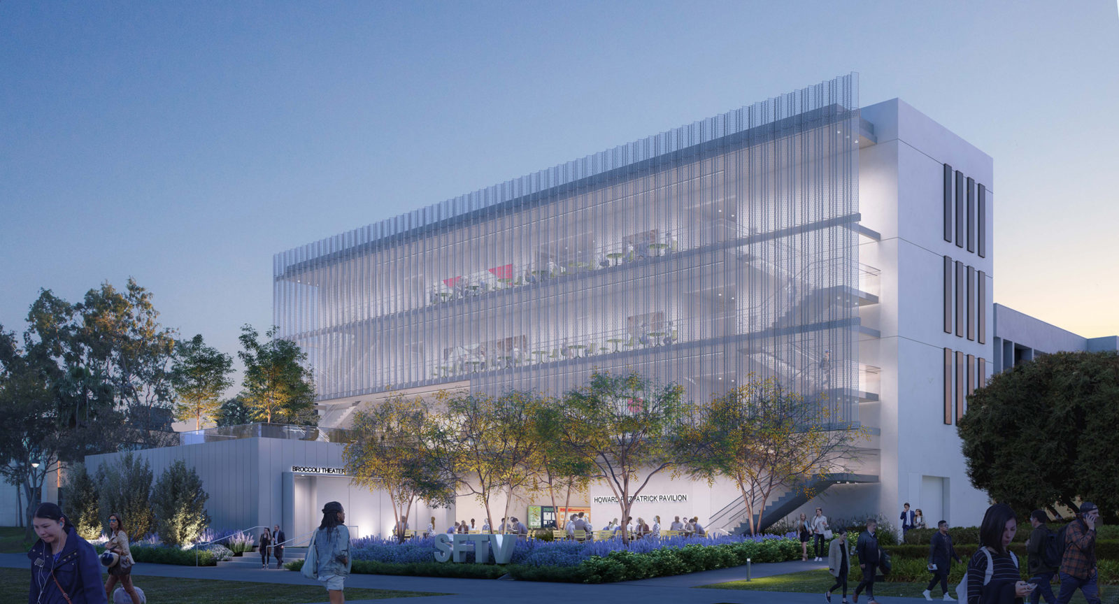 School of Film and Television Pavilion, Loyola Marymount University in ...