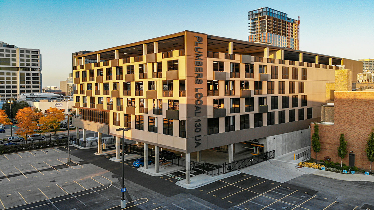 CISCO Award for Plumbers Local 130 UA Parking Garage (Awards) | W.E. O ...