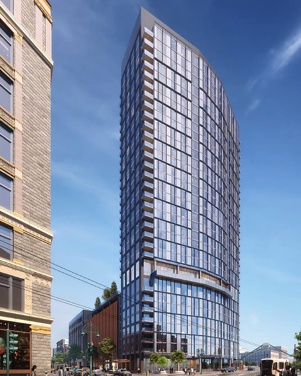 333 North Water Street in Milwaukee, WI (Hines) | W.E. O'Neil Construction