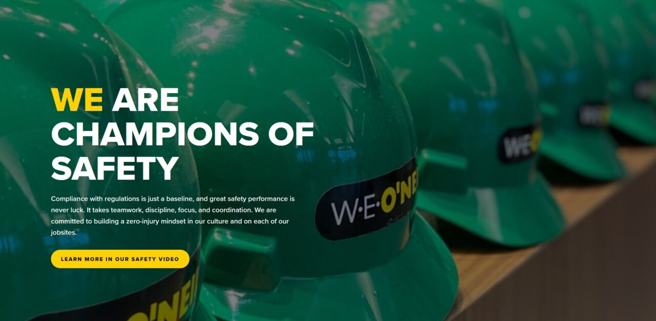 Safety | W.E. O'Neil Construction